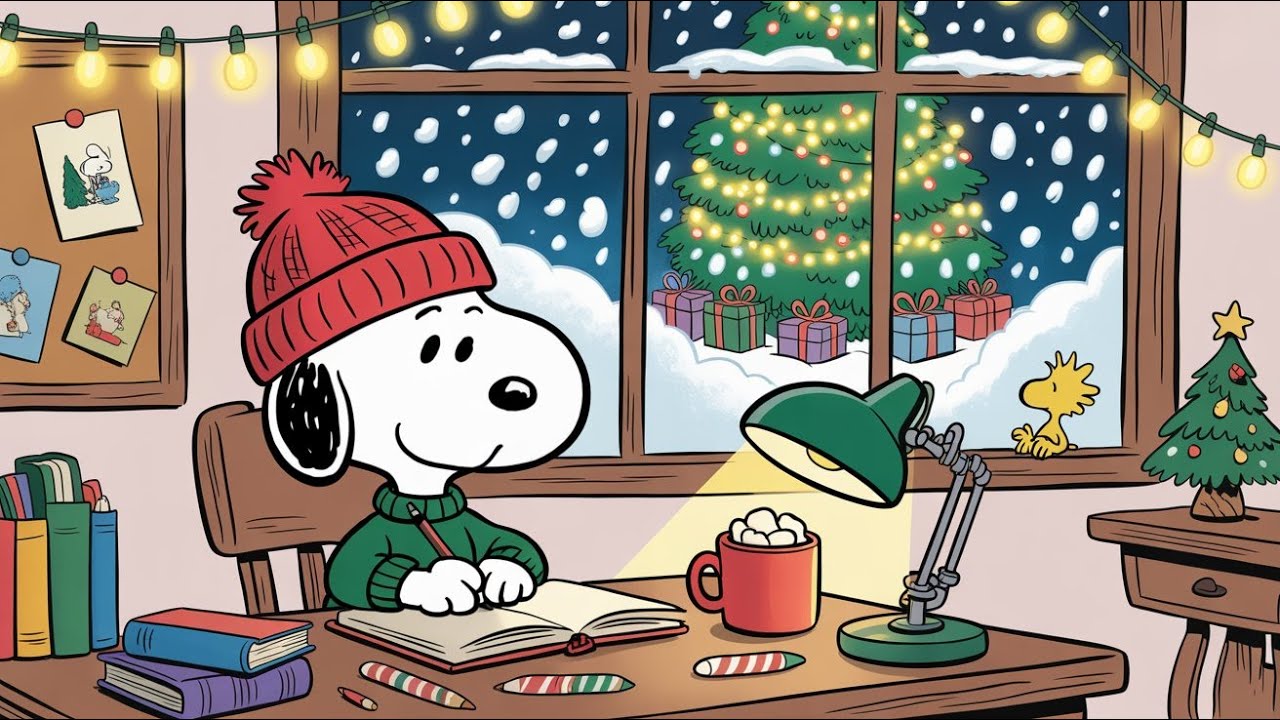 Peaceful Winter Study ️ Lofi Snoopy Music to Focus & Chill - YouTube