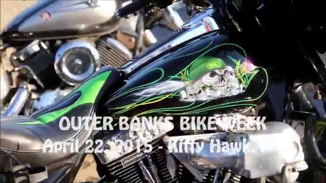 Outer Banks Bike Week 2015 - Kitty Hawk, NC - YouTube