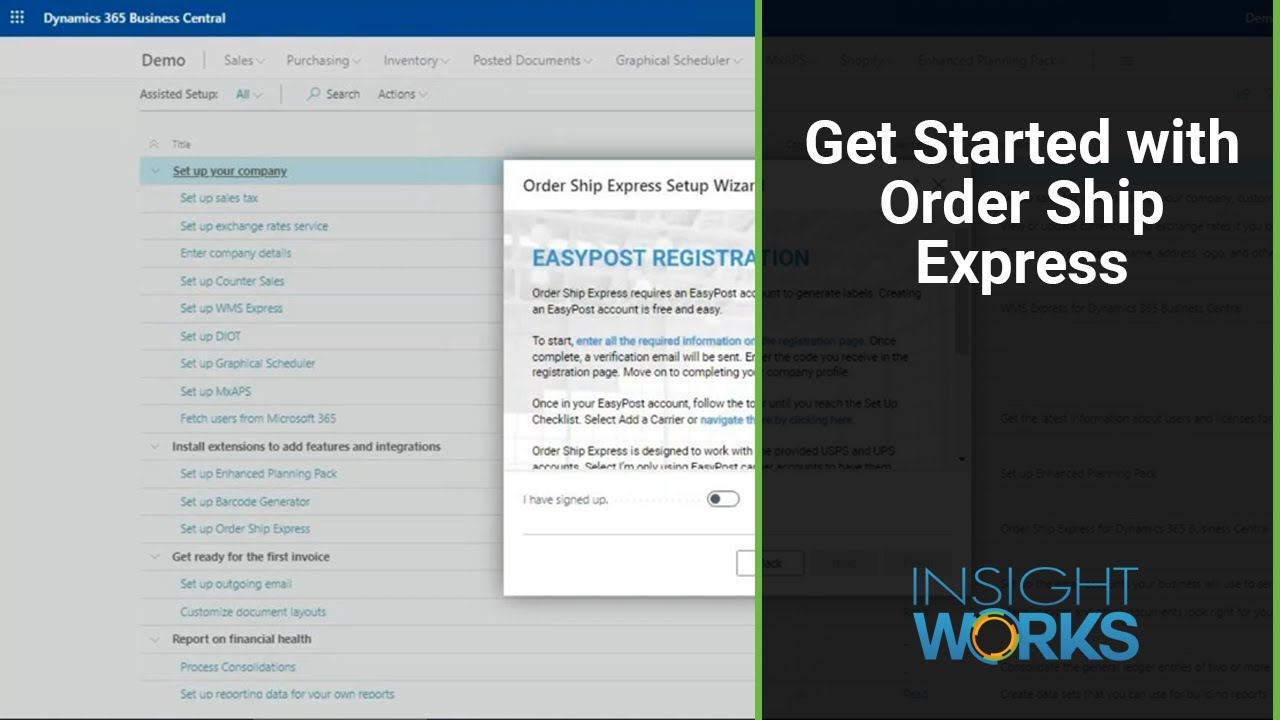 Get Started with Order Ship Express - YouTube
