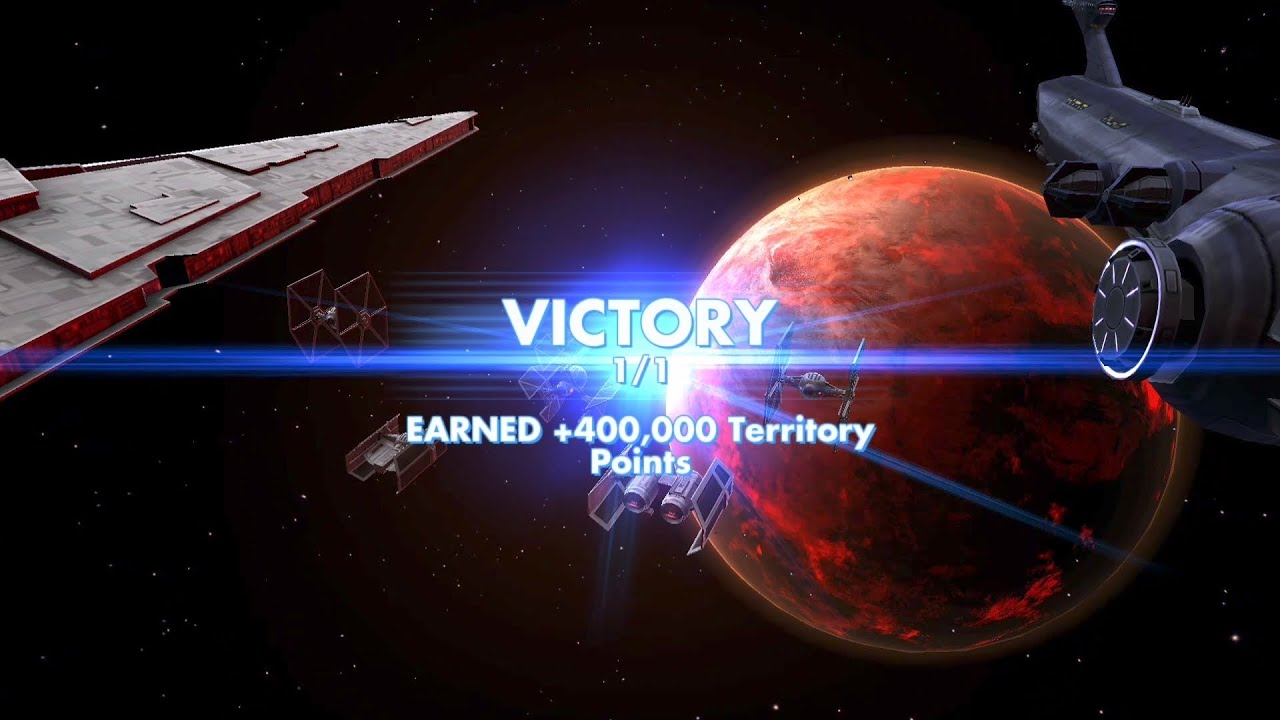 SWGOH ROTE Mustafar fleets with Executrix TIE Defender 2023.02.21 - YouTube