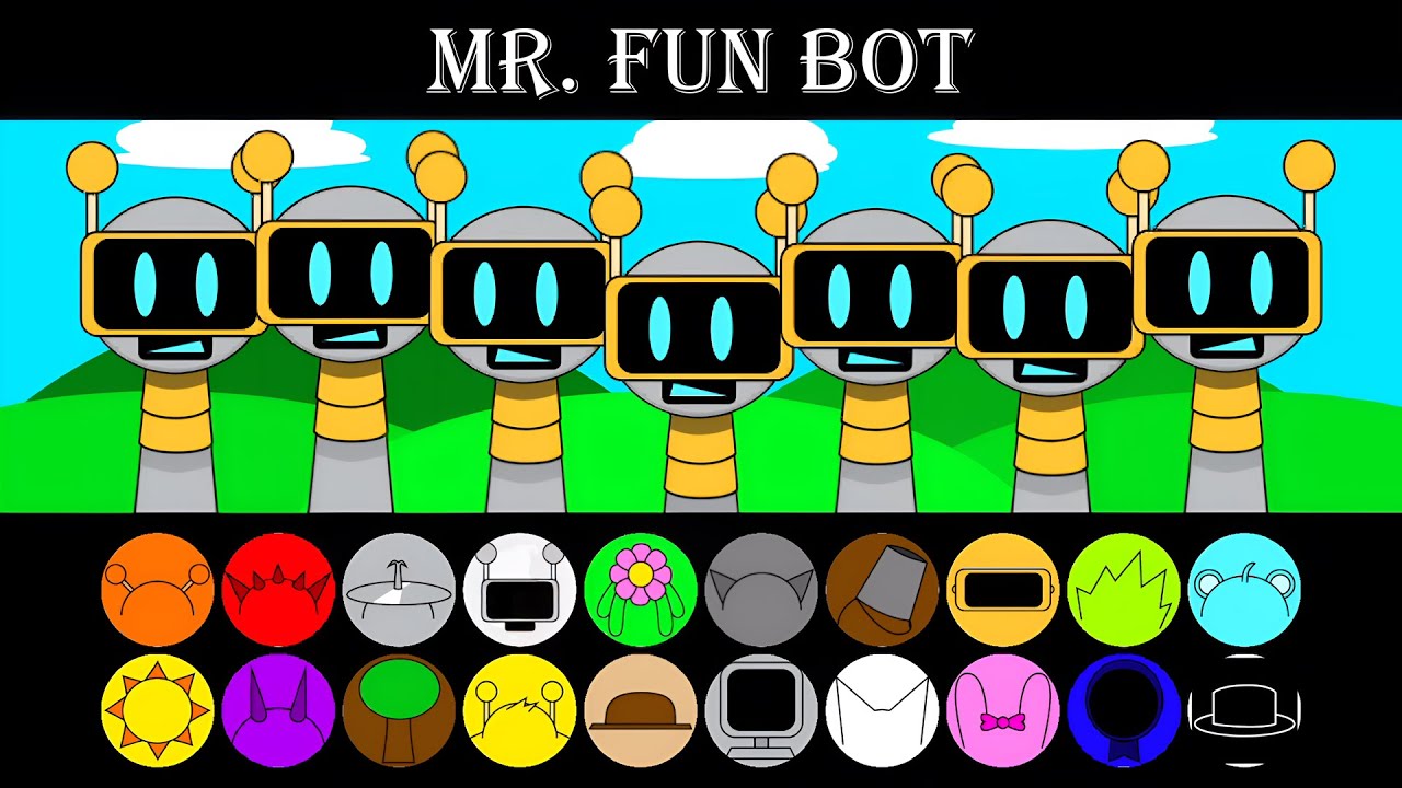 Mix All Fun Bot Together in Incredibox Sprunki Retake! - YouTube