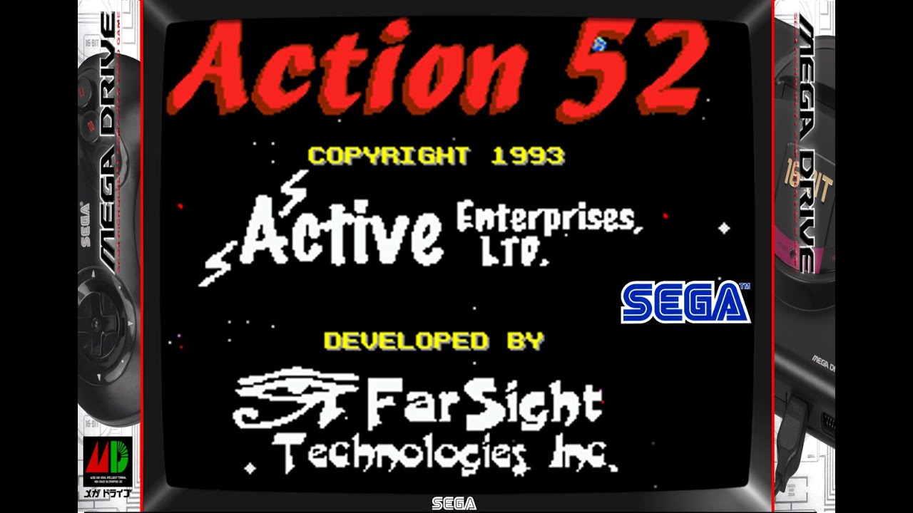 Action 52 , Музыка | Sega Mega Drive (Genesis). #16bit #retrogaming ...