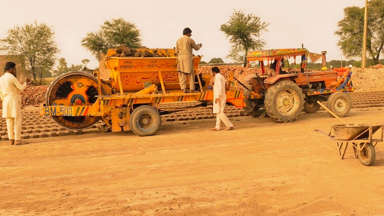 How To Make Automatic Bricks By Machine || latest technology about ...