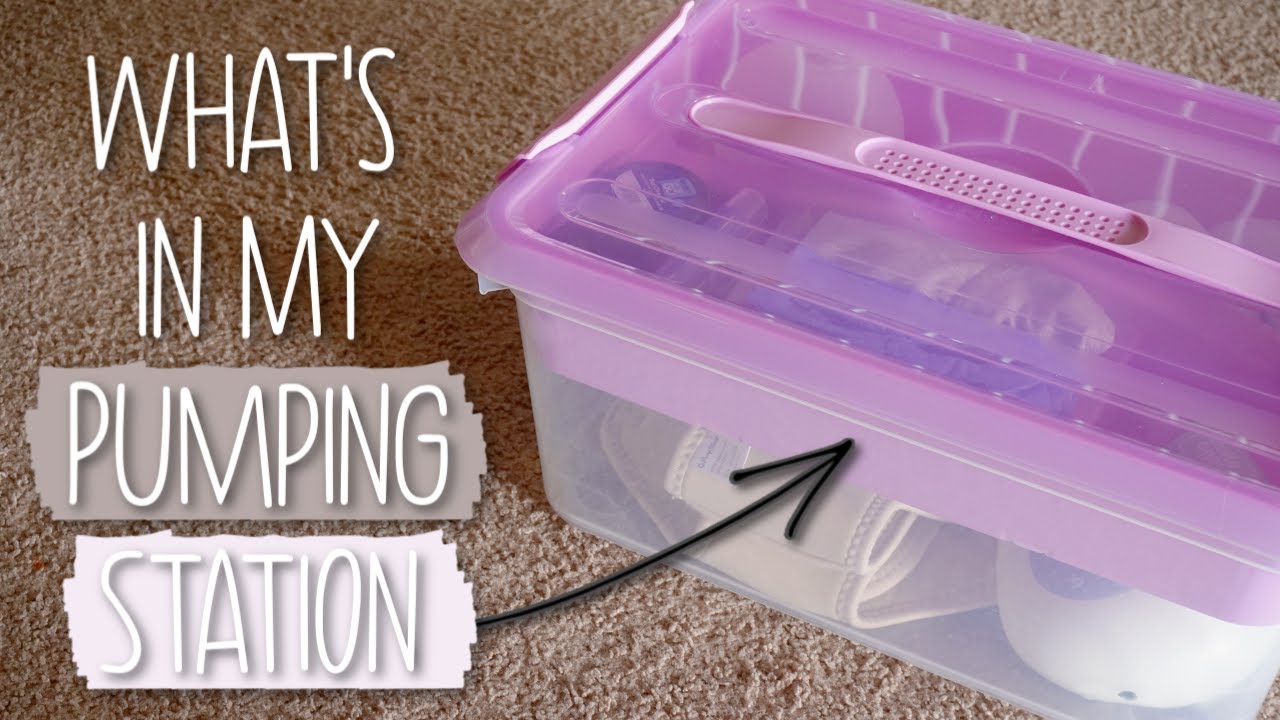 What's in My Exclusively Pumping Portable Pumping Station // Momma Alia ...