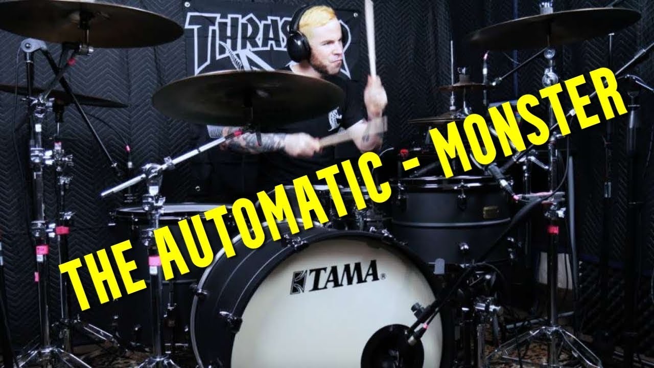 The Automatic - Monster - Drum Cover by Gideon Berger - YouTube