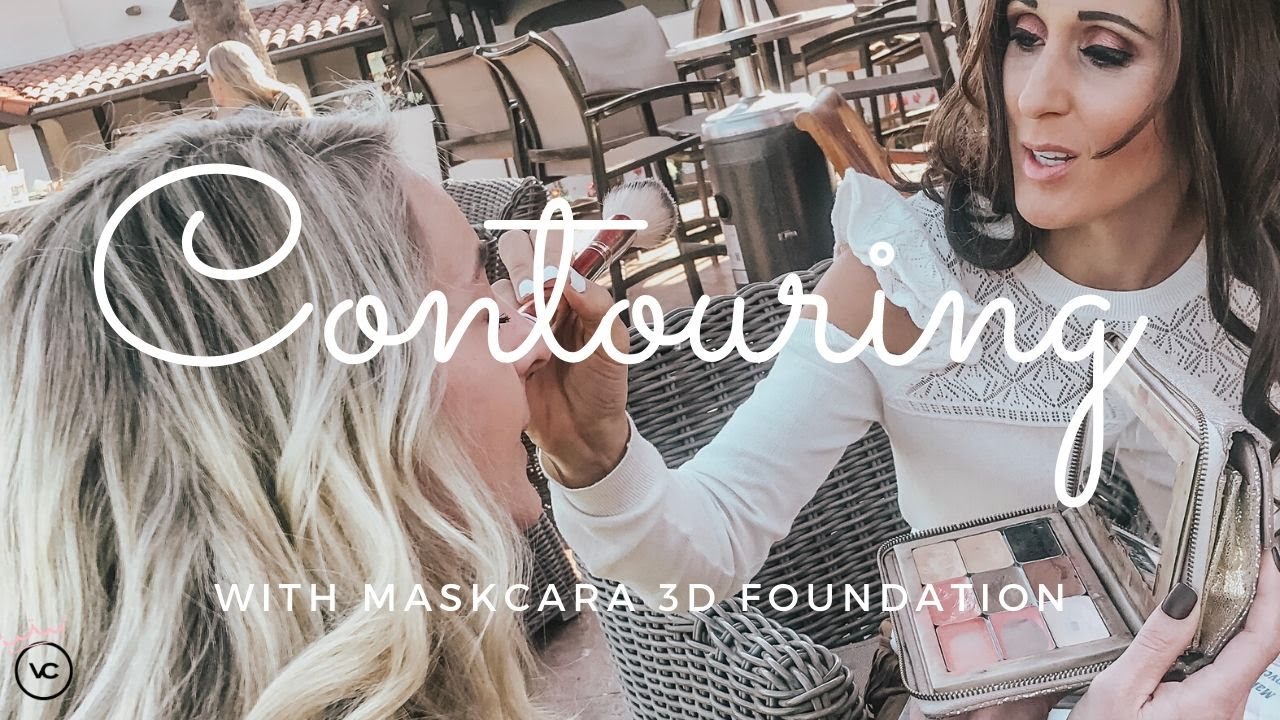 How to contour with Maskcara's 3d Foundation. - YouTube