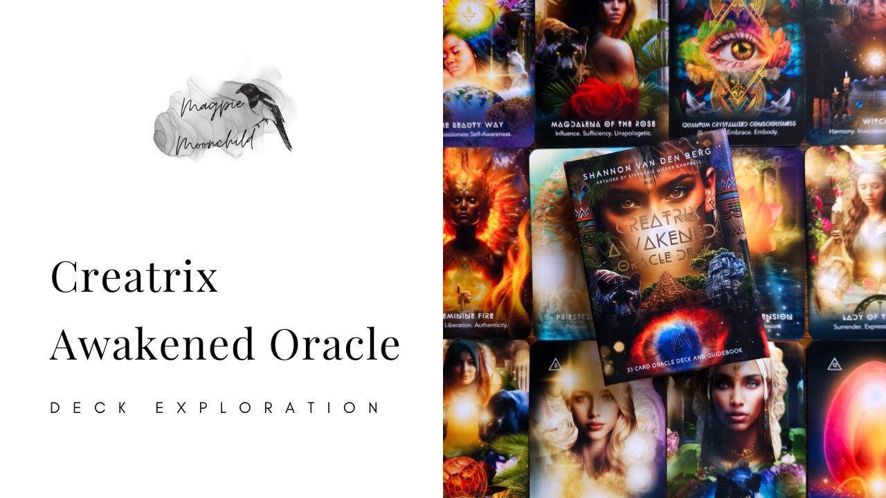 Creatrix Awakened Oracle by Shannon Van Den Berg & Stephanie Wicker-Campbell - Deck Exploration ...