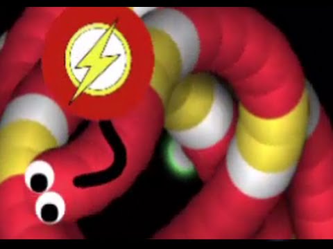 Slither.io Flash Skin!! Little Bastard Worm!! - Slither.io - YouTube