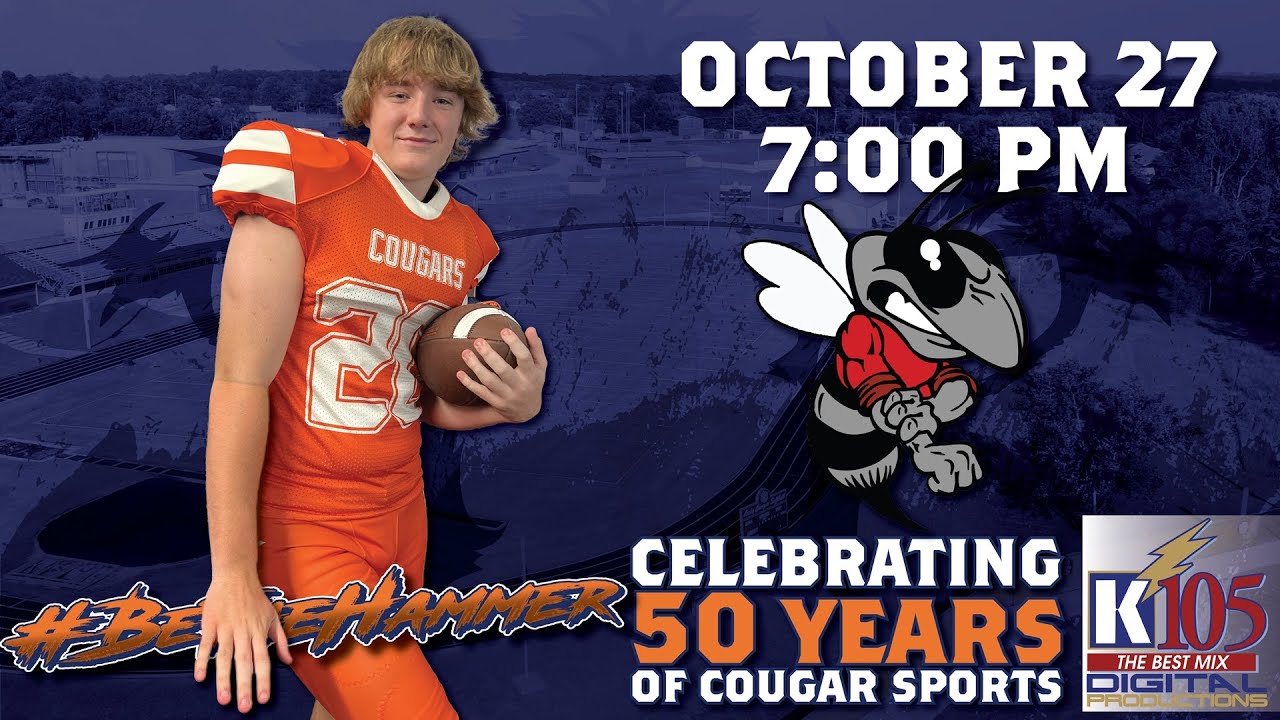 Grayson County Cougar Football @ Hancock County - YouTube