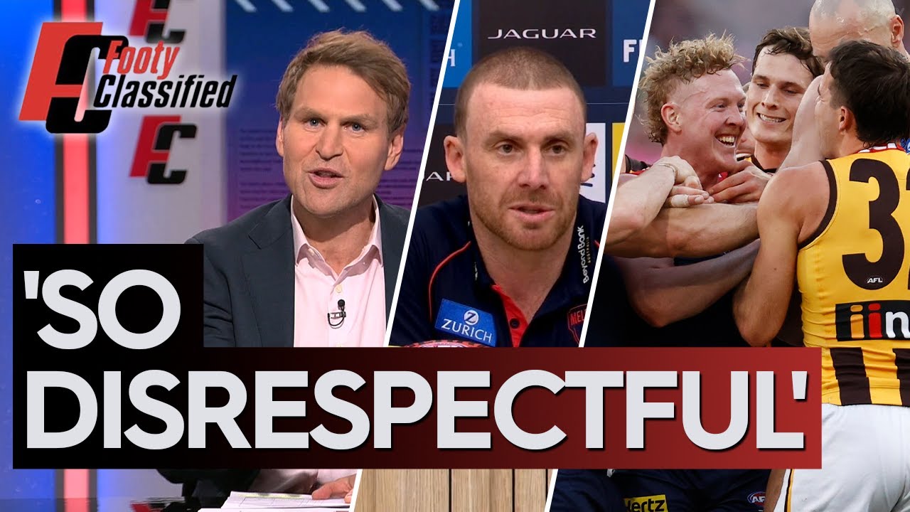 Simon Goodwin called out for 'disrespectful' comments on young Hawks' game - Footy Classified ...