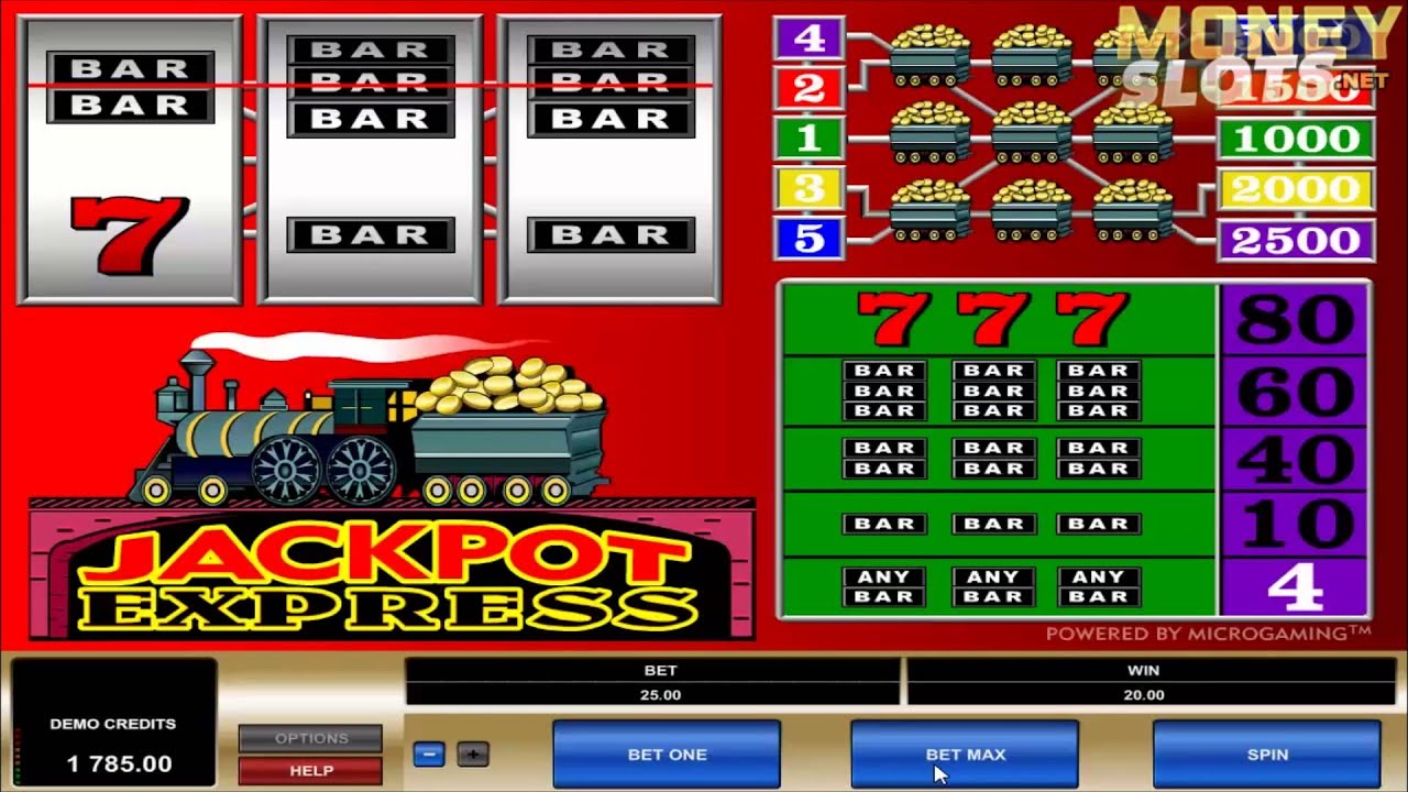 Jackpot Express Video Slots Review | MoneySlots.net - YouTube