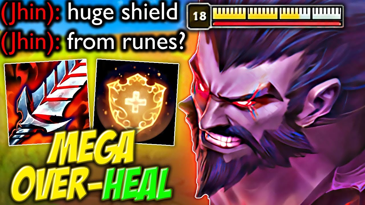 MEGA OVERHEAL TRYNDAMERE (BROKEN RUNES KIT) - YouTube