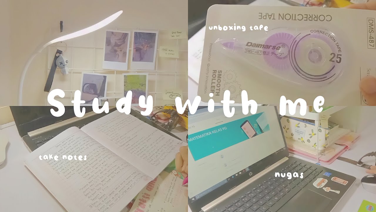 Study With Me📚 ; study tips & note taking process! | Indonesia 🇮🇩 - YouTube