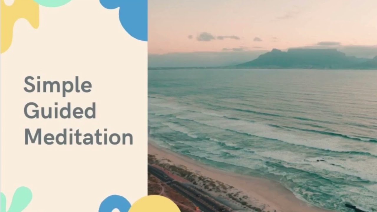 Simple guided meditation - YouTube