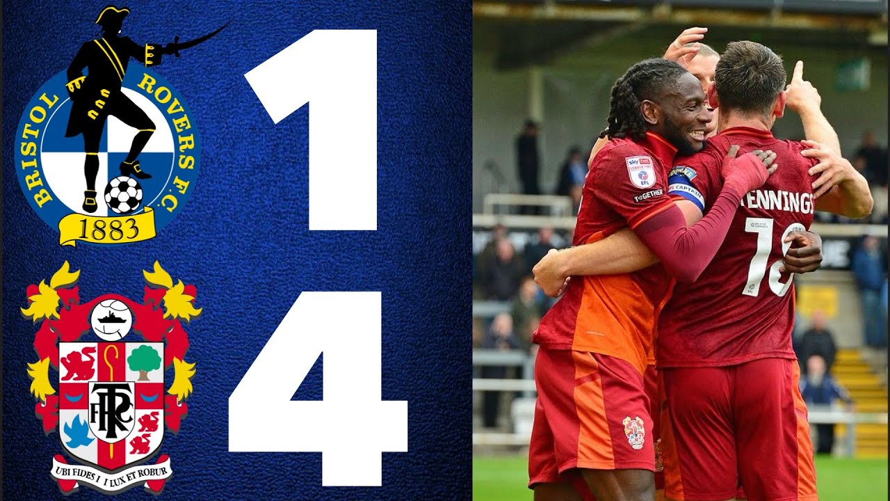 ABSOLUTE JOKE! 😡 | Bristol Rovers 1-4 Tranmere Rovers | MATCH REACTION ...