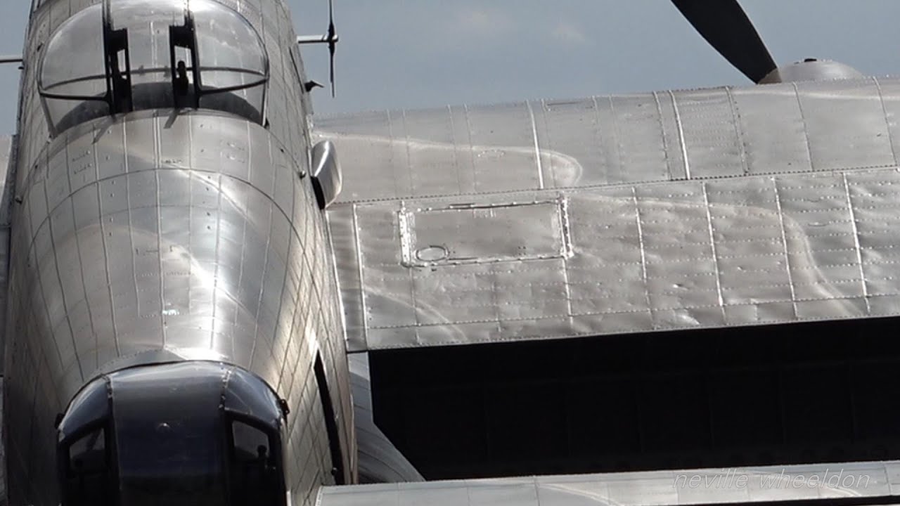 245 Restoration of Lancaster NX611 Year 7. Wing tip fitted - YouTube