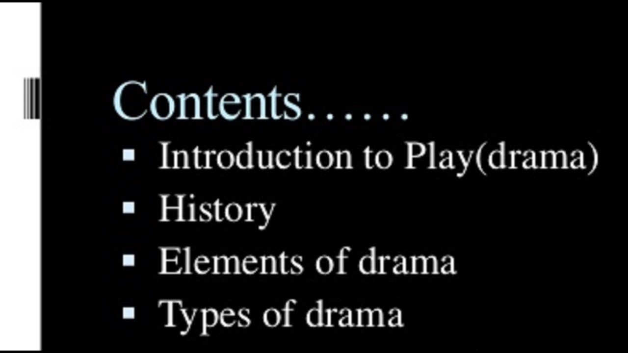 Introduction To Drama And Its Elements YouTube introduction-to-drama-and-its-elements-youtube