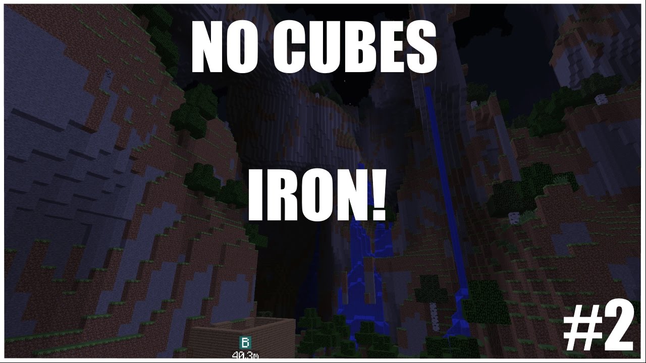 IRON - Minecraft No Cubes Modded Survival #2 - YouTube