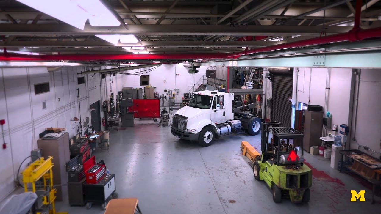 Dynamics of Heavy Duty Trucks at the University of Michigan - YouTube