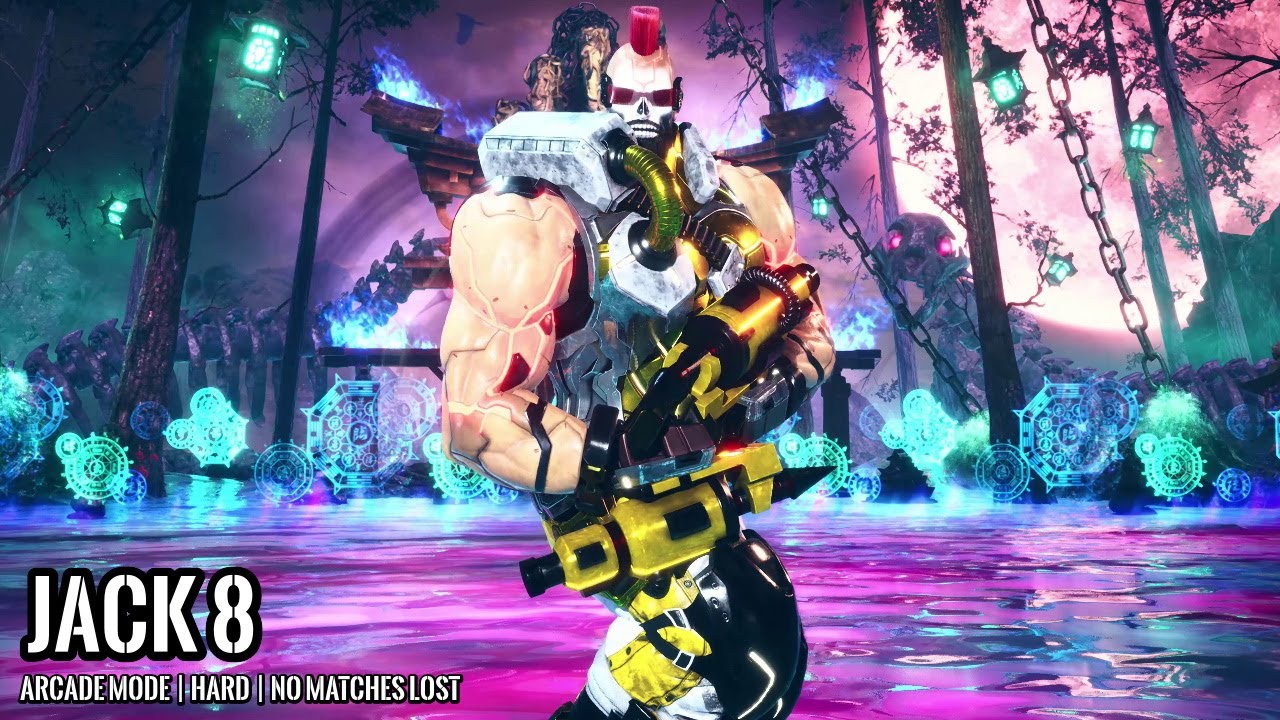 TEKKEN 8 | Arcade Mode | JACK-8 | Hard | No Matches Lost | 4K 60FPS ...