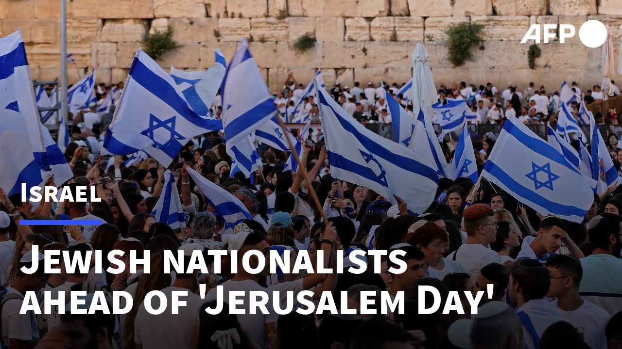Jewish nationalists gather to celebrate ahead of the "Jerusalem Day ...