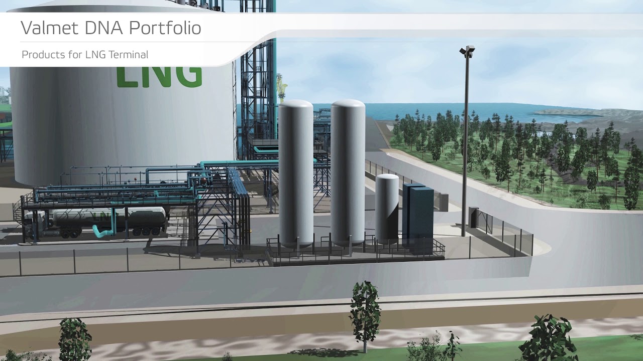 Valmet DNA Integrated Operations for LNG terminal - YouTube
