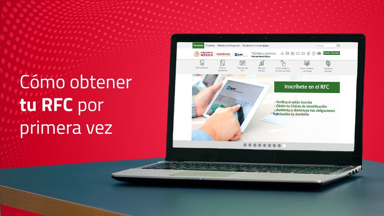Cómo obtener tu RFC por primera vez - YouTube