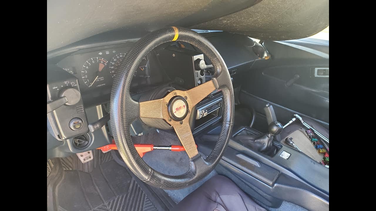 Juran Rally Racing Wheel AW11 MR2 Test Drive - YouTube