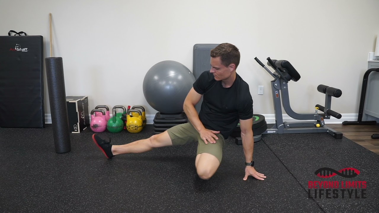 Inner Thighs Dynamic Stretch - YouTube