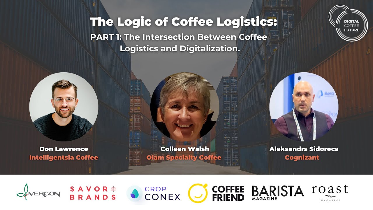 The intersection between coffee logistics and digitalization - YouTube