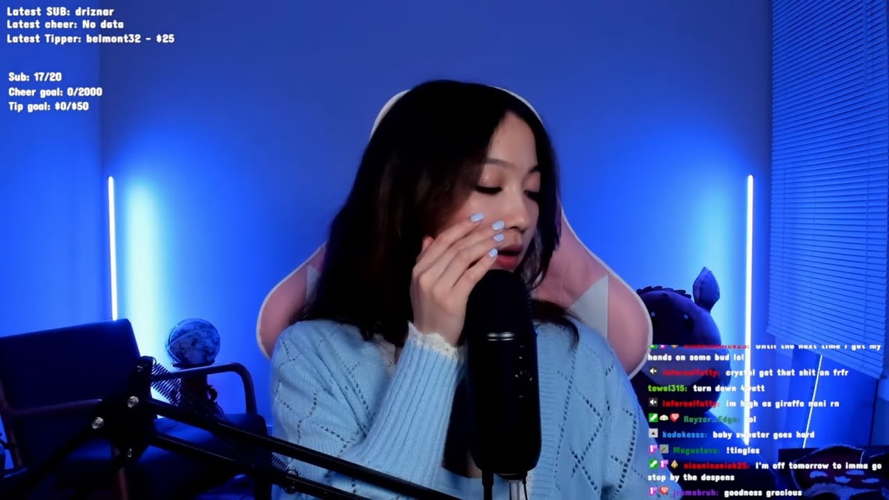 ASMR Mouth Sounds & Catchup Yapping Stream 🤩🩵 - YouTube