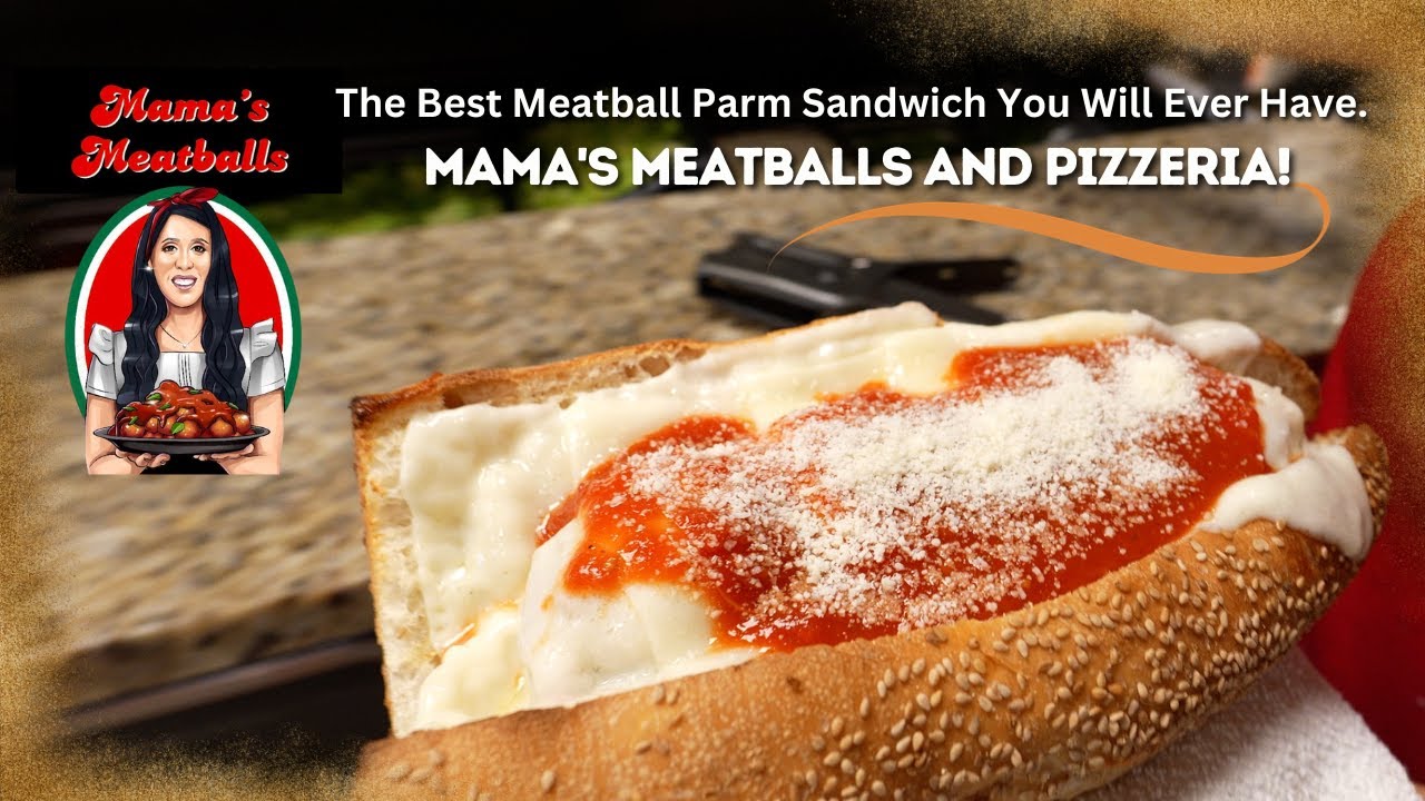 The Best Meatball Parm Sandwich you will ever have. Mama's Meatballs ...