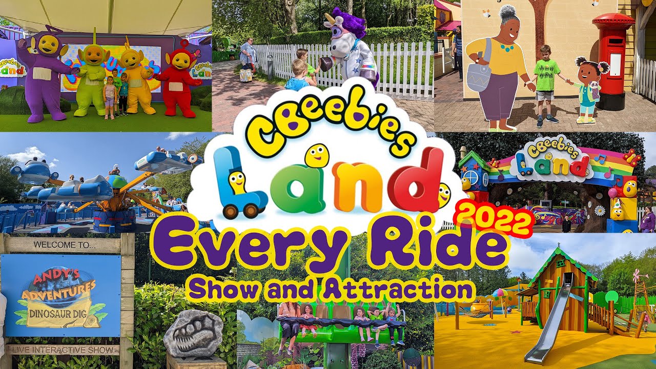 Every Ride, Show and Attraction in CBeebies Land Alton Towers (May 2022 ...