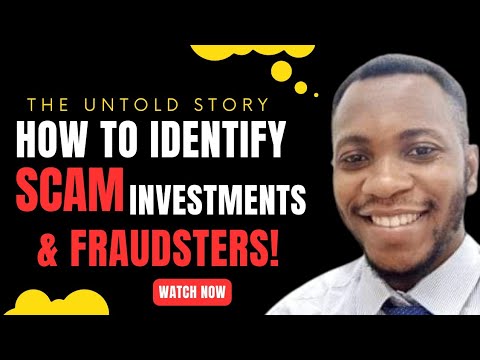How to Identify Scam Investments & Fraudsters 🔥😱 #scamalertreviews # ...