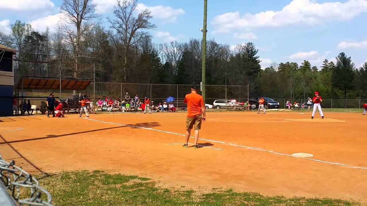 Cody Russell's pitching debut 1st inning - YouTube