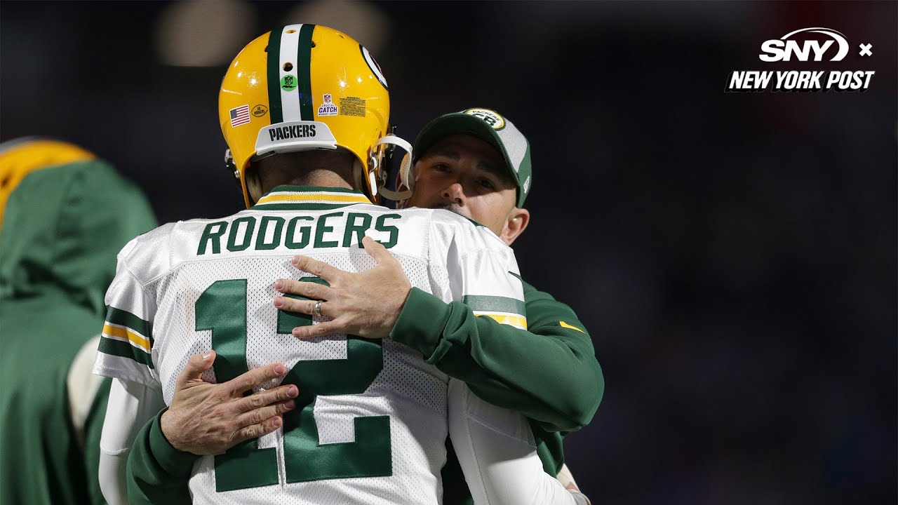 This sure sounded like Matt LaFleur’s Packers goodbye to Aaron Rodgers ...