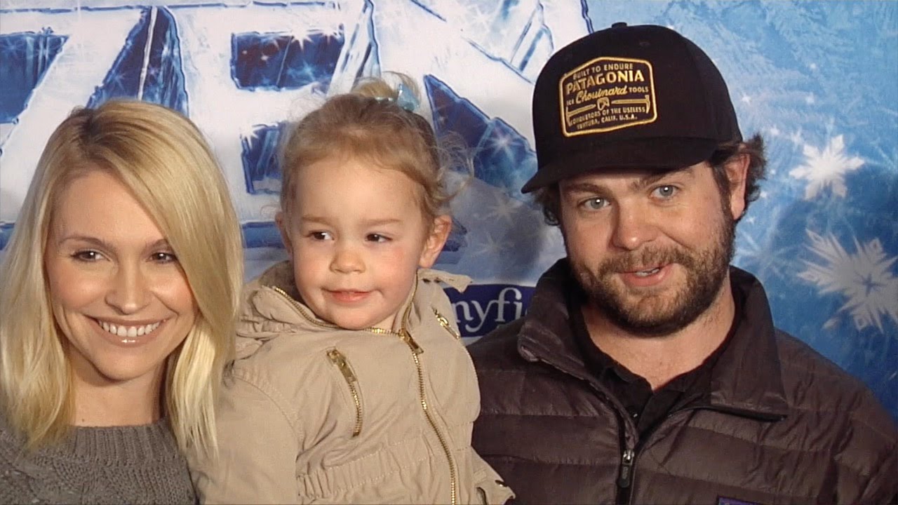 Jack Osbourne, Lisa Stelly and daughter Pearl "Disney On Ice Presents ...