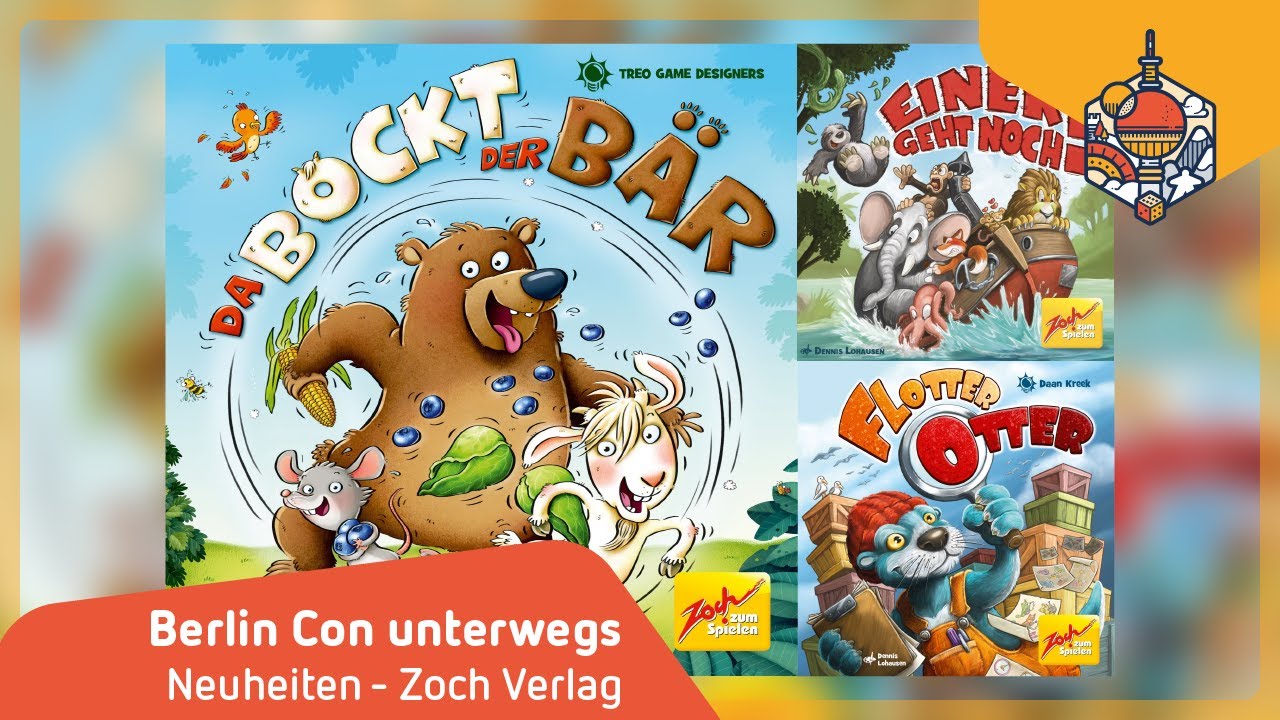 Flotter Otter, Einer geht noch!, Da bockt der Bär - Zoch Verlag ...