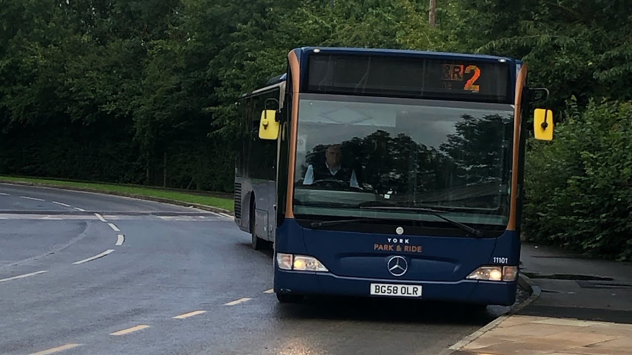 First York Mercedes-Benz Citaro 0530G 11101 BG58 OLR route 2 Park and ...