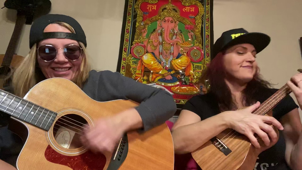 COVID Cover 5 Jolene by Dolly Parton acoustic guitar and ukulele ...