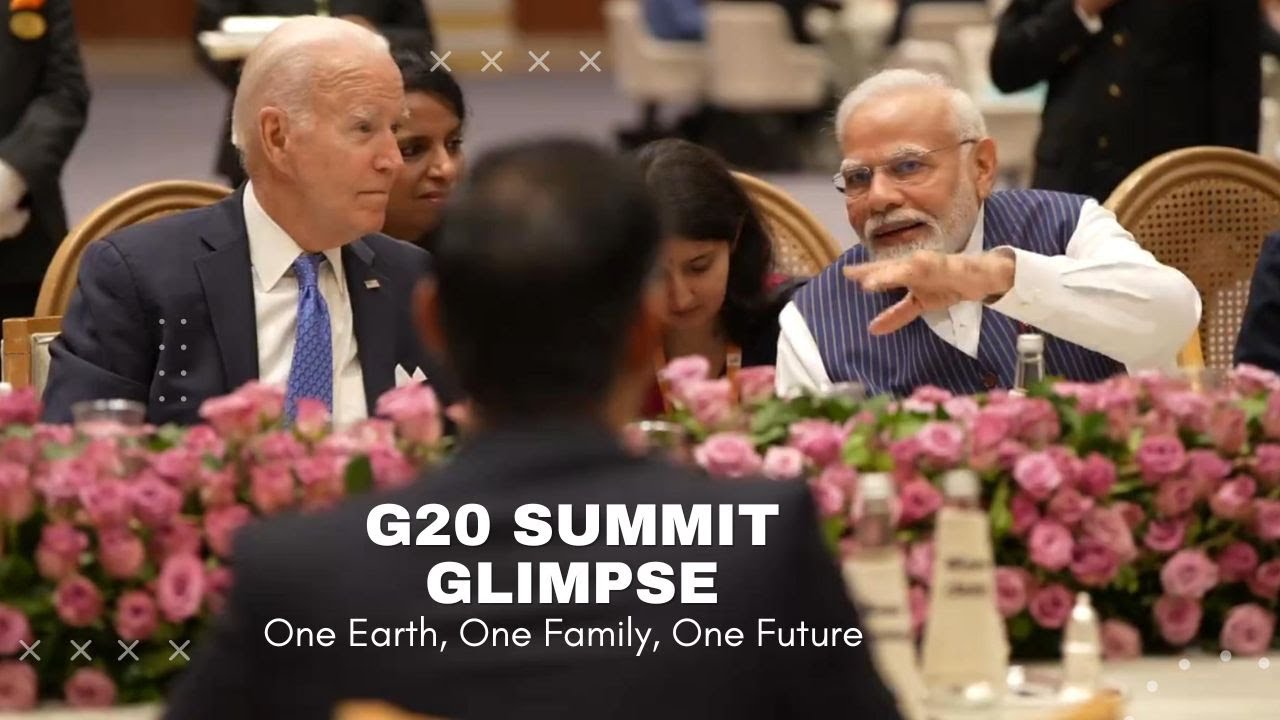 Glimpse of G20 Summit: One Earth, One Family, One Future - YouTube