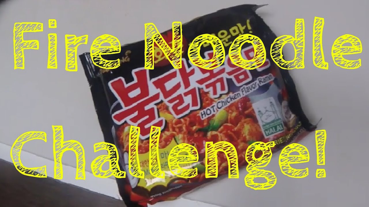 Samyang Spicy Korean Ramen **FIRE NOODLE CHALLENGE** - YouTube