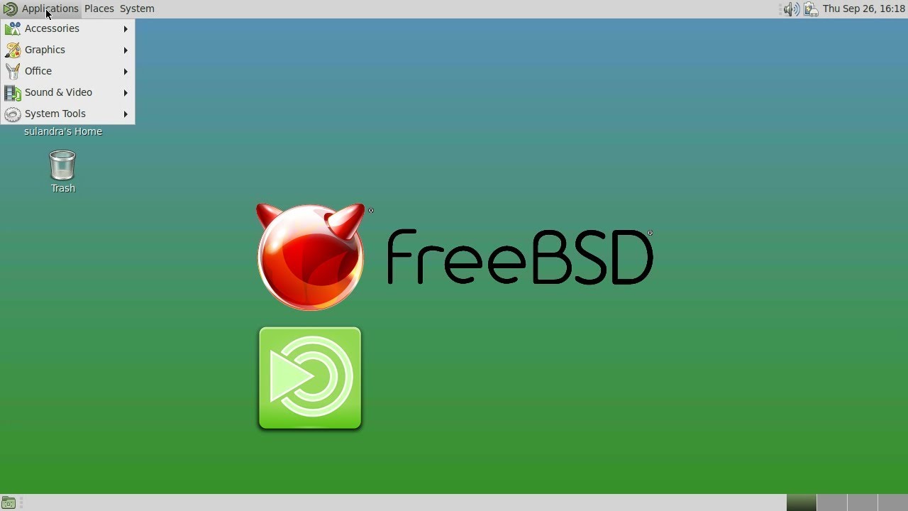 How to install GUI in FreeBSD - Desktop Environment MATE - YouTube