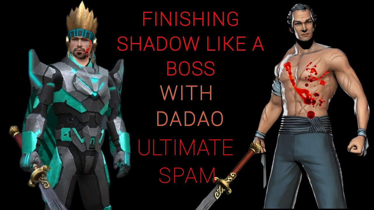 Defeating SHADOW but with Dadao spam style | Average gameplay | Shadow ...
