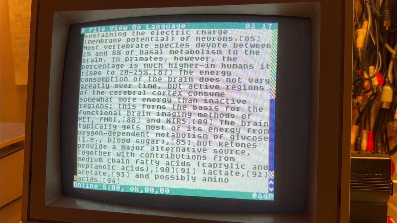 Wikipedia, C64 OS Edition (Preview 1) - YouTube