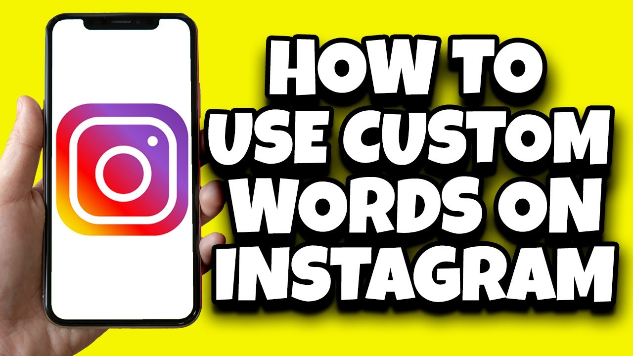 How To Use Hidden Words On Instagram (New Updates) - YouTube