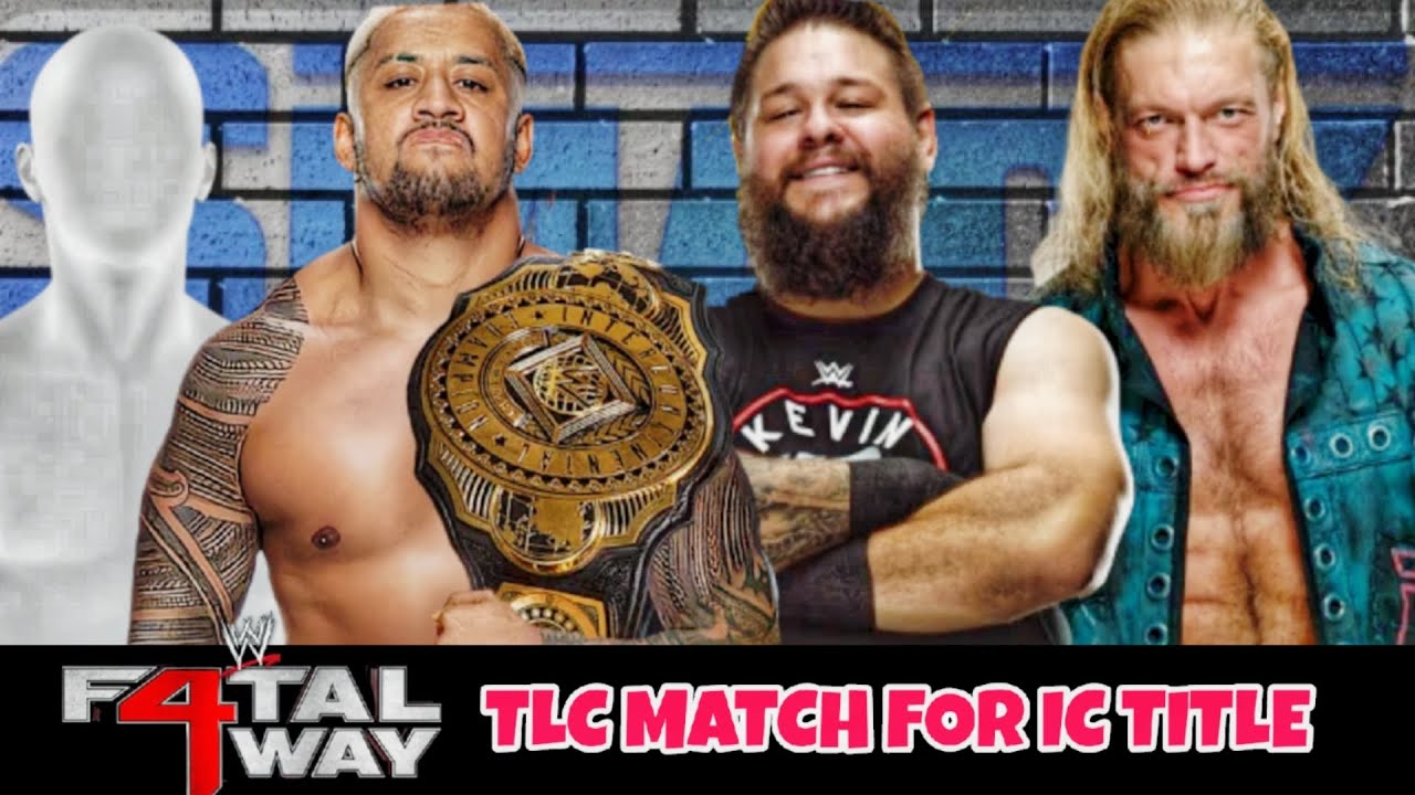 WWEPPSSPP FATAL-4 WAY TLC MATCH FOR IC TITLE || IN WWEPPSSPP GAMEPLAY ...
