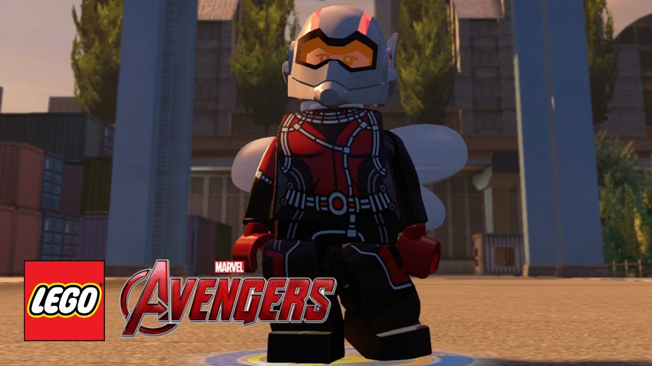 LEGO Marvel's Avengers - The Wasp (Janet Van Dyne) Free Roam - YouTube