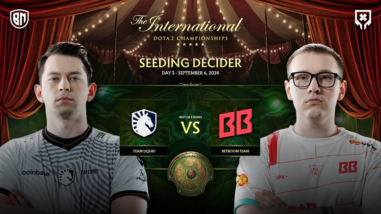Team Liquid vs BetBoom Game 1 (BO3) | The International 2024 Seeding Stage - YouTube