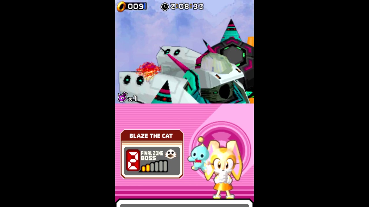 Sonic Rush Final Zone 2:Unknown-Easy Difficulty - YouTube